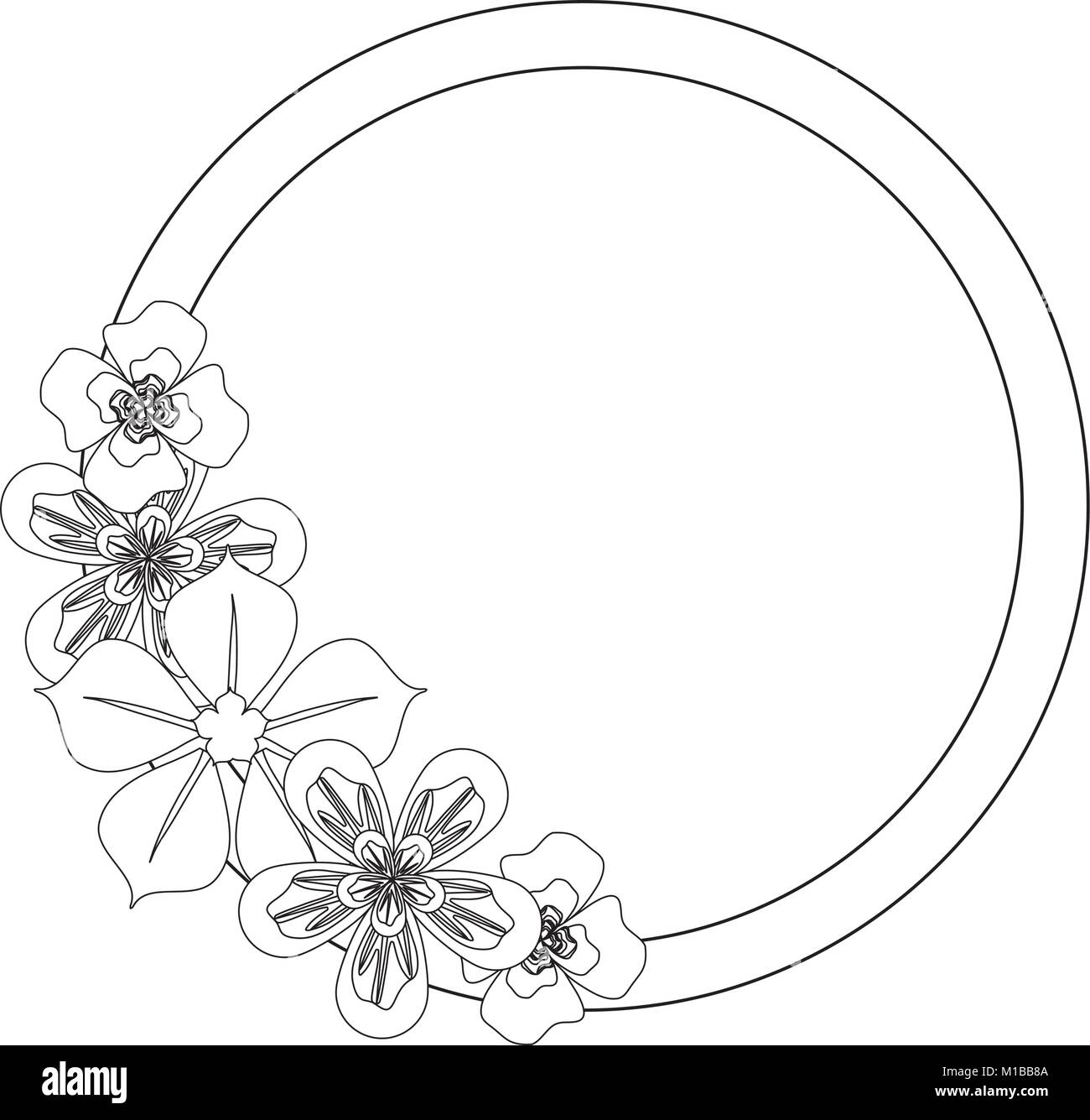 rustic floral design Stock Vector Image & Art - Alamy