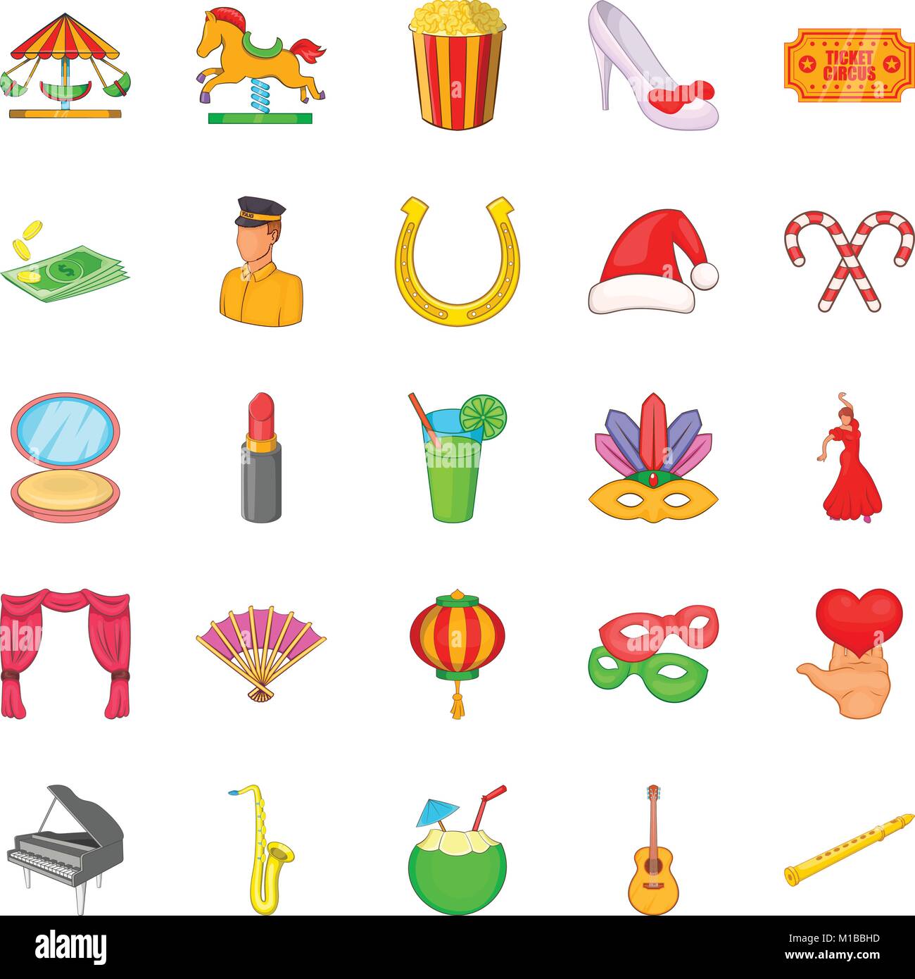 State icons set, cartoon style Stock Vector Image & Art - Alamy