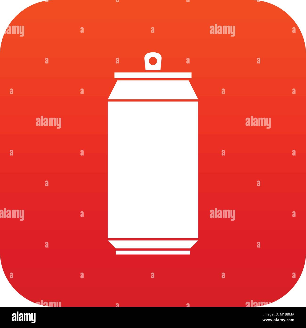 Red aluminium soft drink Stock Vector Images - Alamy