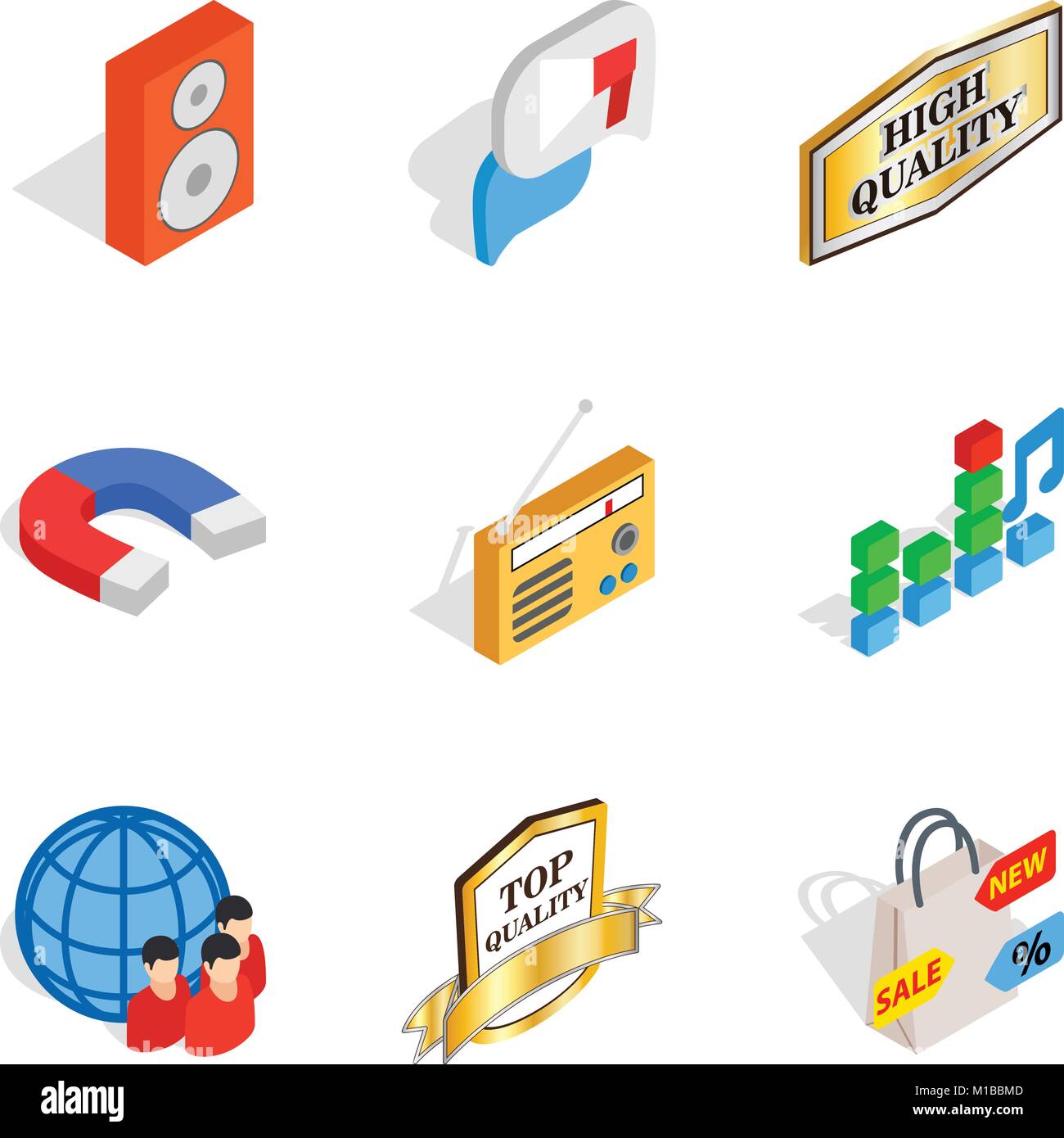 Audio fidelity Stock Vector Images - Alamy