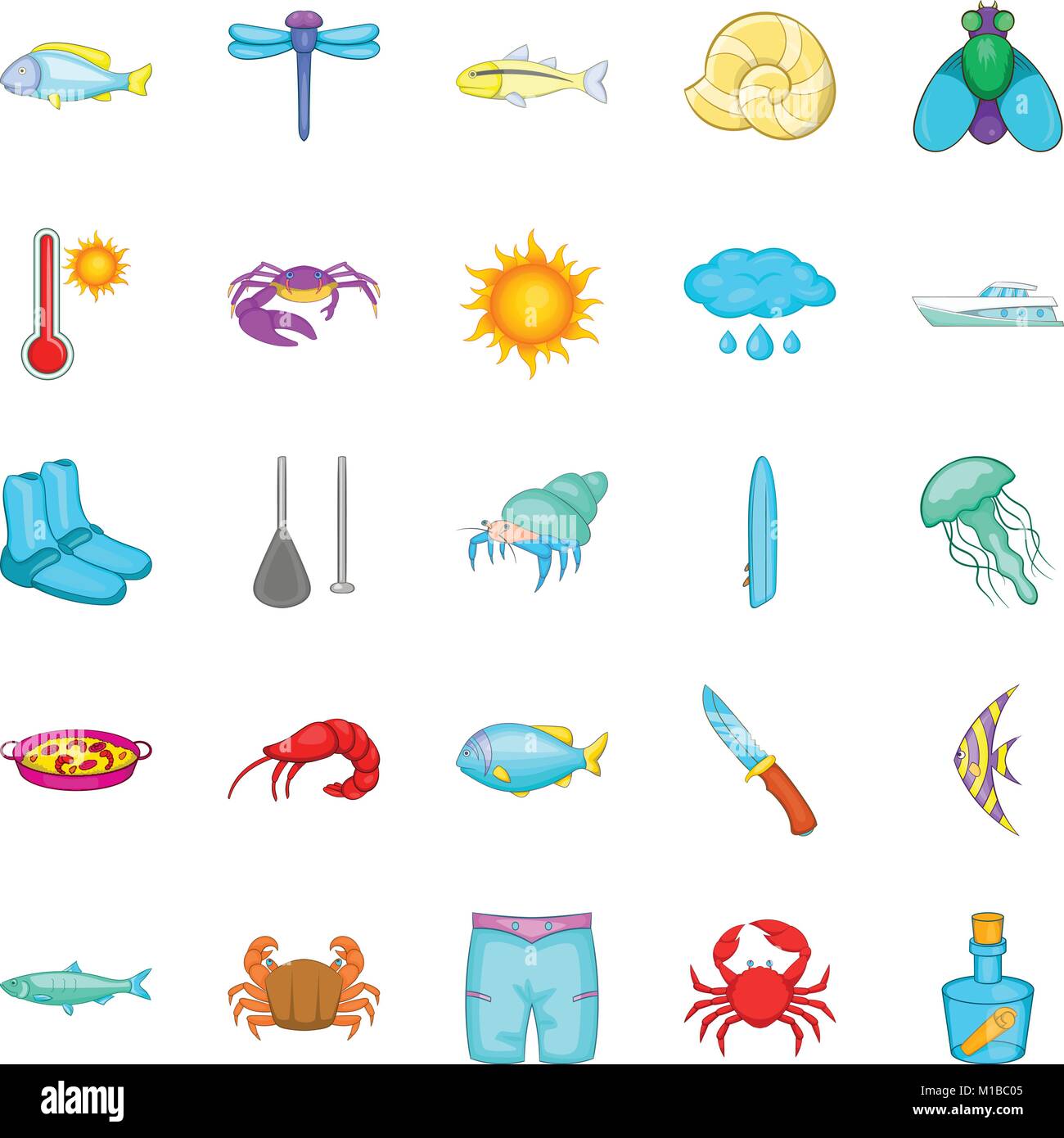 Shrimp fishing equipment Stock Vector Images - Alamy
