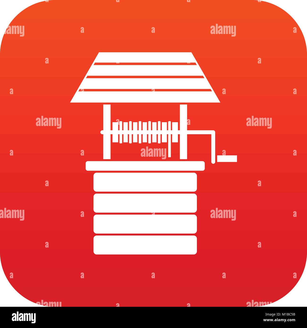 Red brick historic garden Stock Vector Images - Alamy