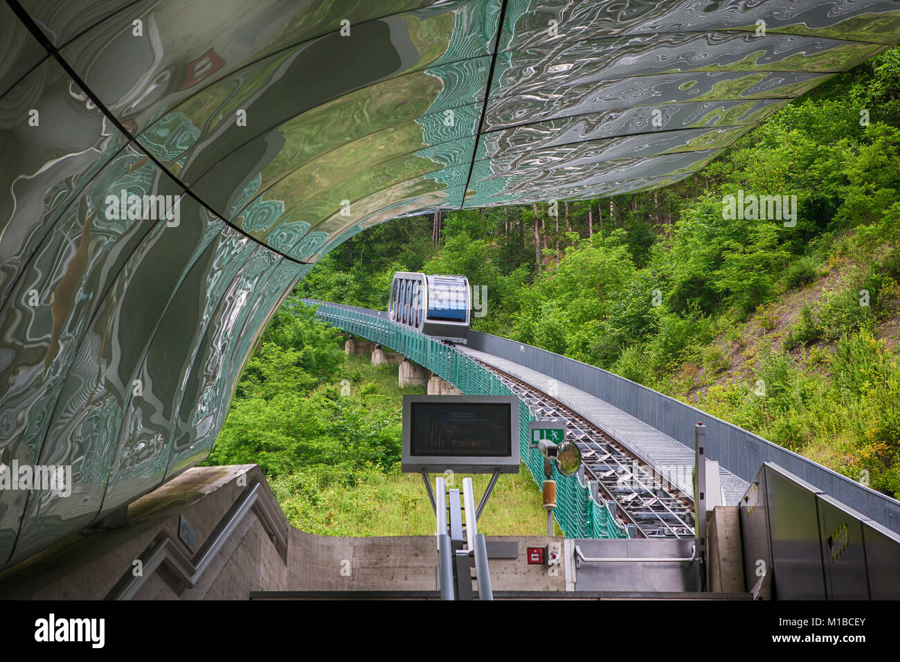 Hungerburg funicular innsbruck hi-res stock photography and images - Alamy