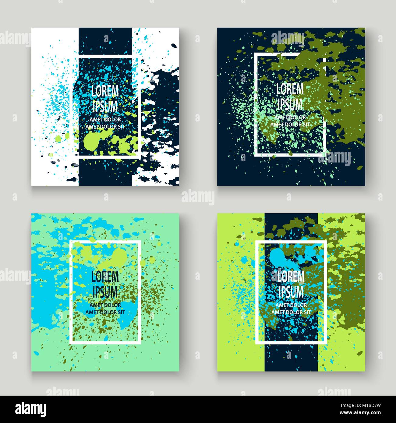 Neon cyan gradient Stock Vector Images - Alamy