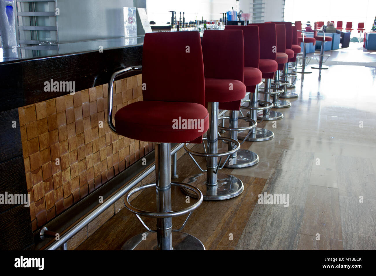 Long elegant counter hi-res stock photography and images - Alamy