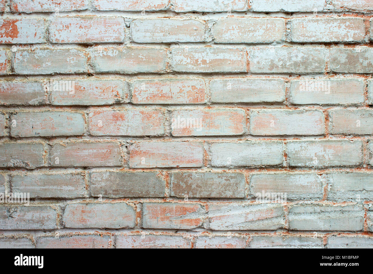 Light misty brick wall for background or texture Stock Photo - Alamy