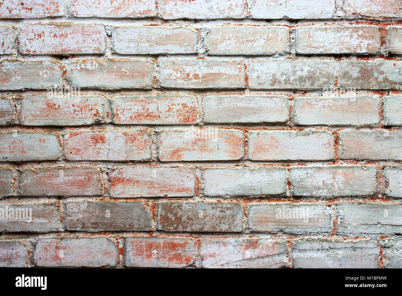 Light misty brick wall for background or texture Stock Photo - Alamy