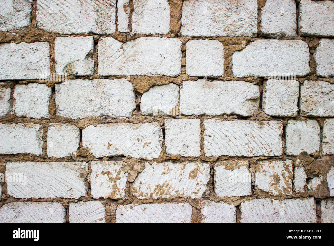White old big blocks abstract background, texture Stock Photo - Alamy