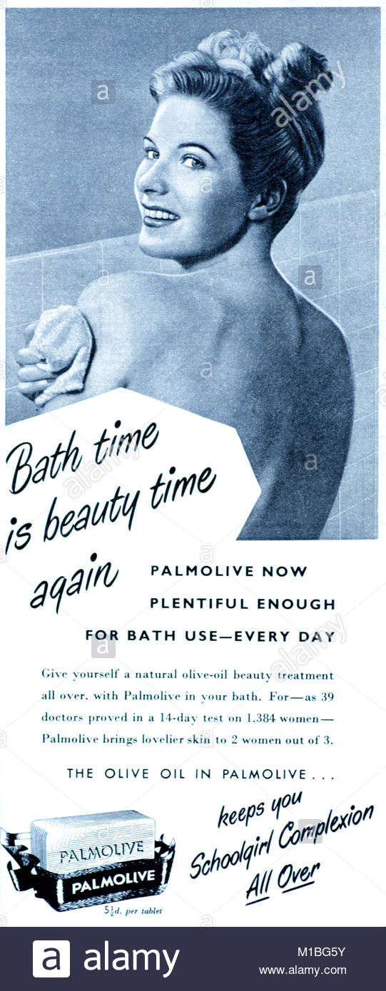 Old palmolive ad hi-res stock photography and images - Alamy