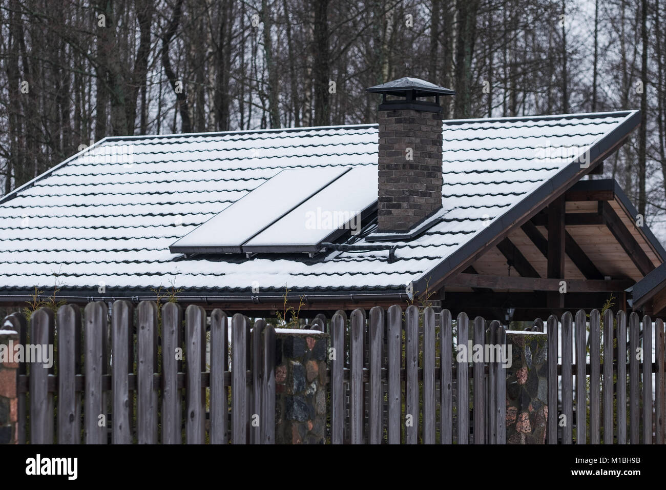 Solar heating system hi-res stock photography and images - Alamy