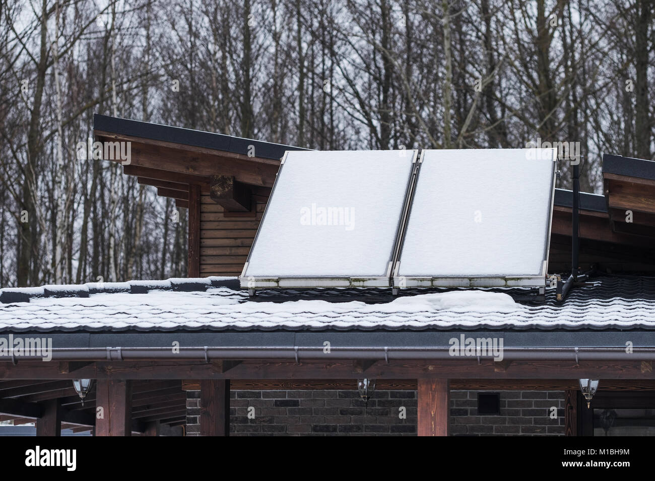 Solar heating system hi-res stock photography and images - Alamy