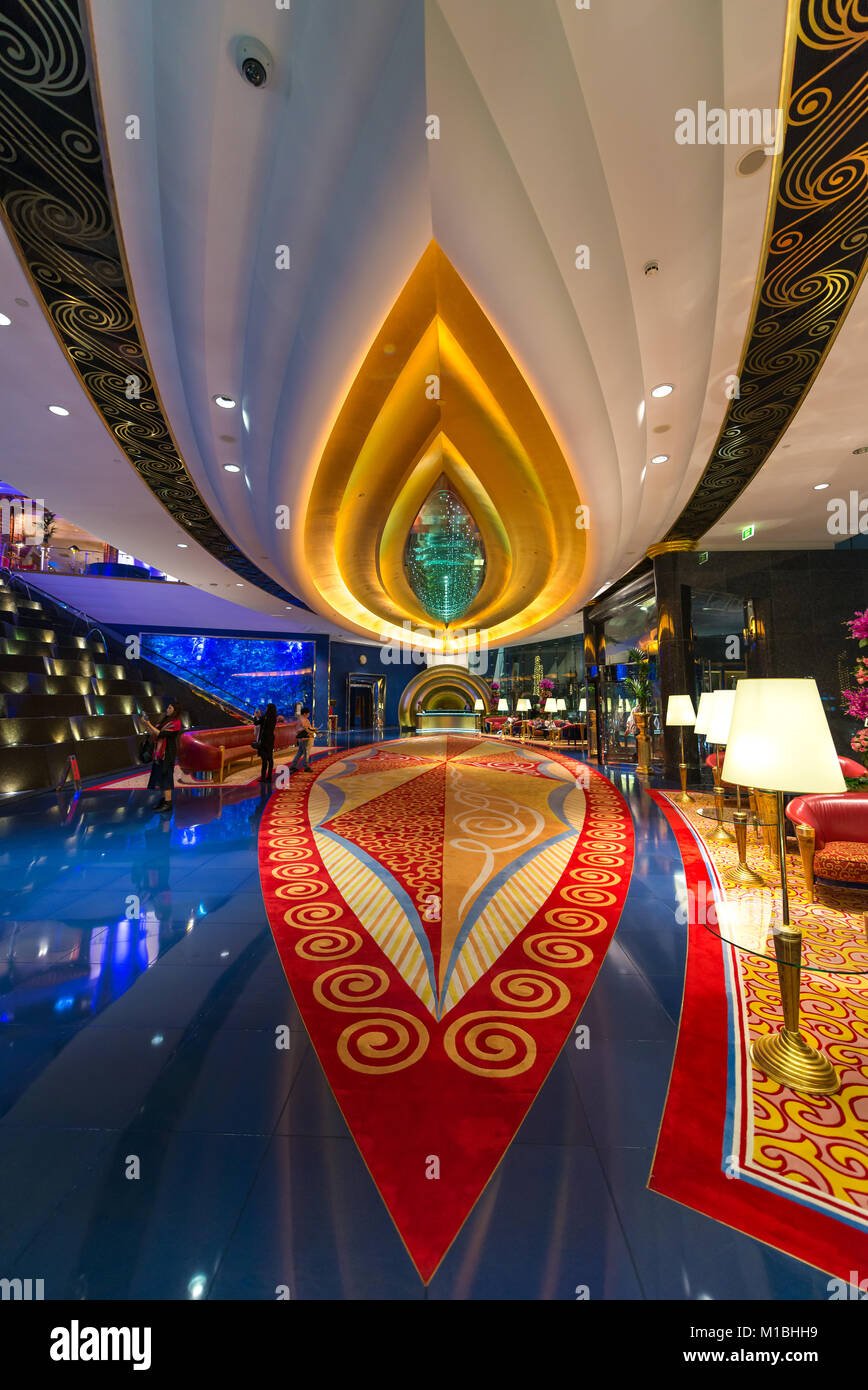 Burj al arab is a luxury hotel located in dubai hi-res stock ...