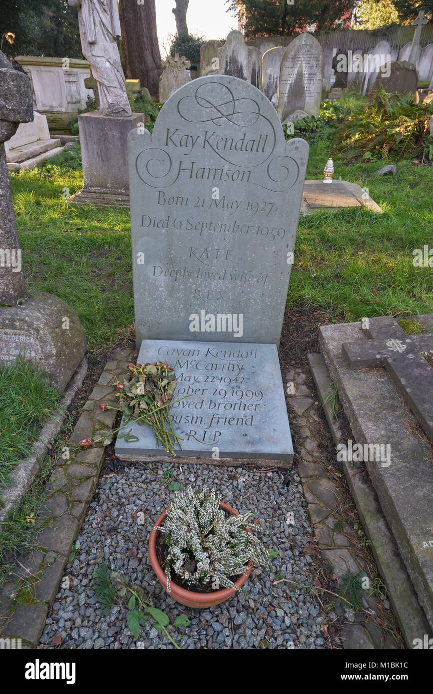kay kendal harrison grave Stock Photo - Alamy