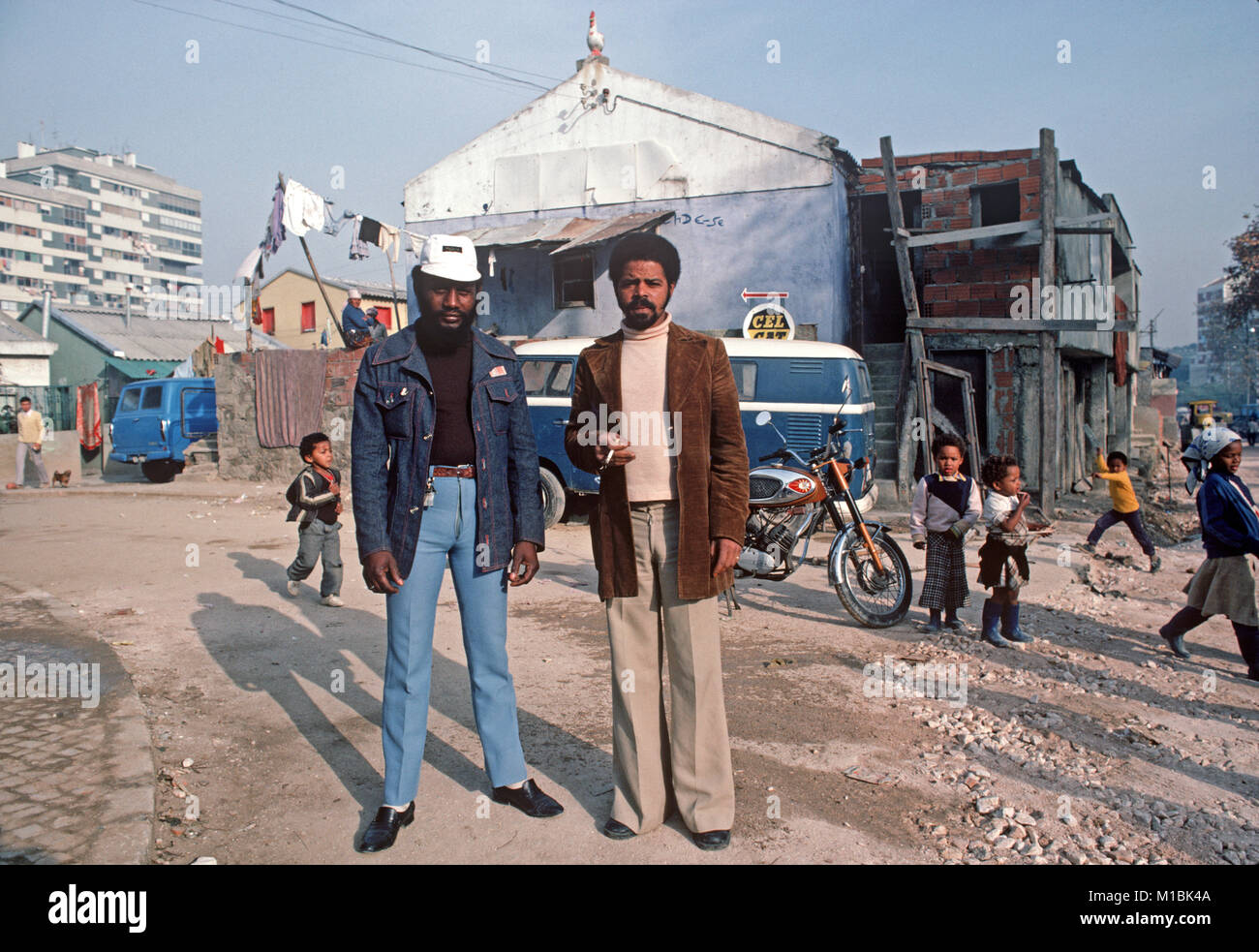 Cape Verde men, Lisbon, Portugal Stock Photo - Alamy