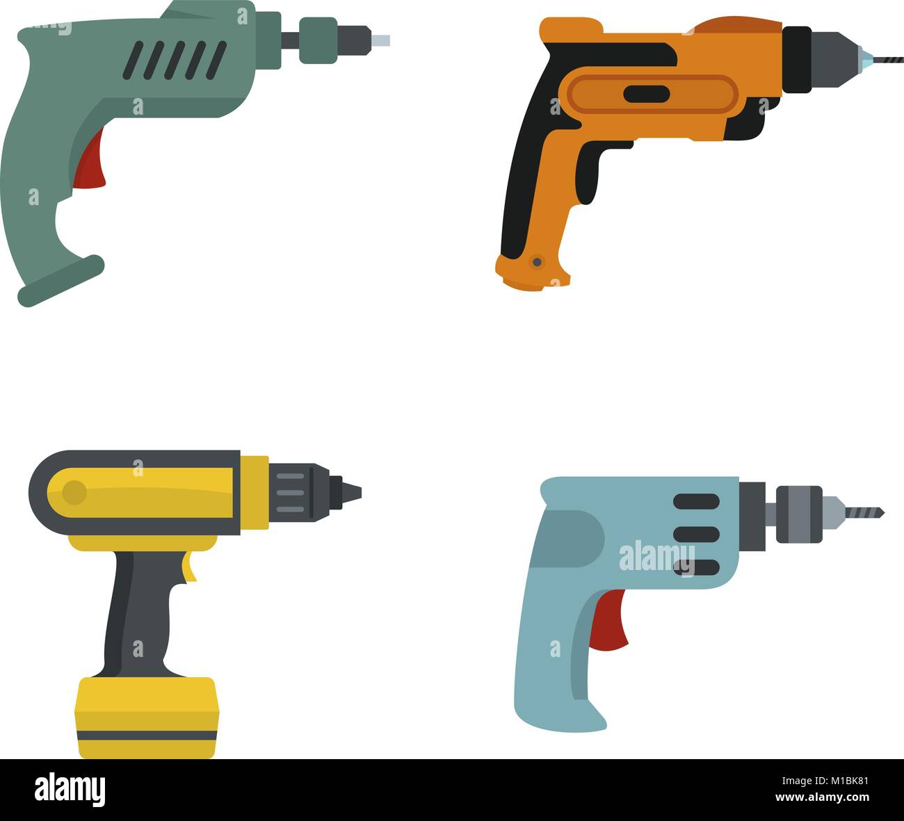 Traditional hand drill Stock Vector Images - Alamy