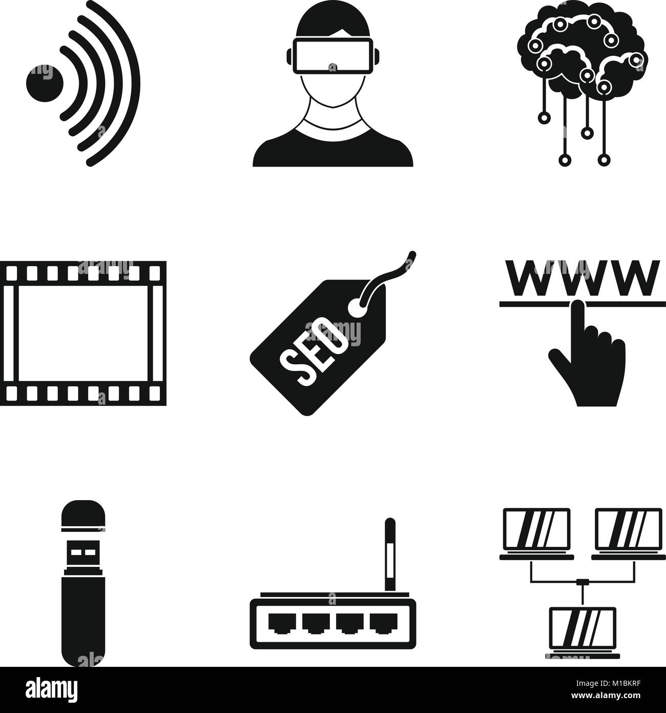 Obtaining information Stock Vector Images - Alamy