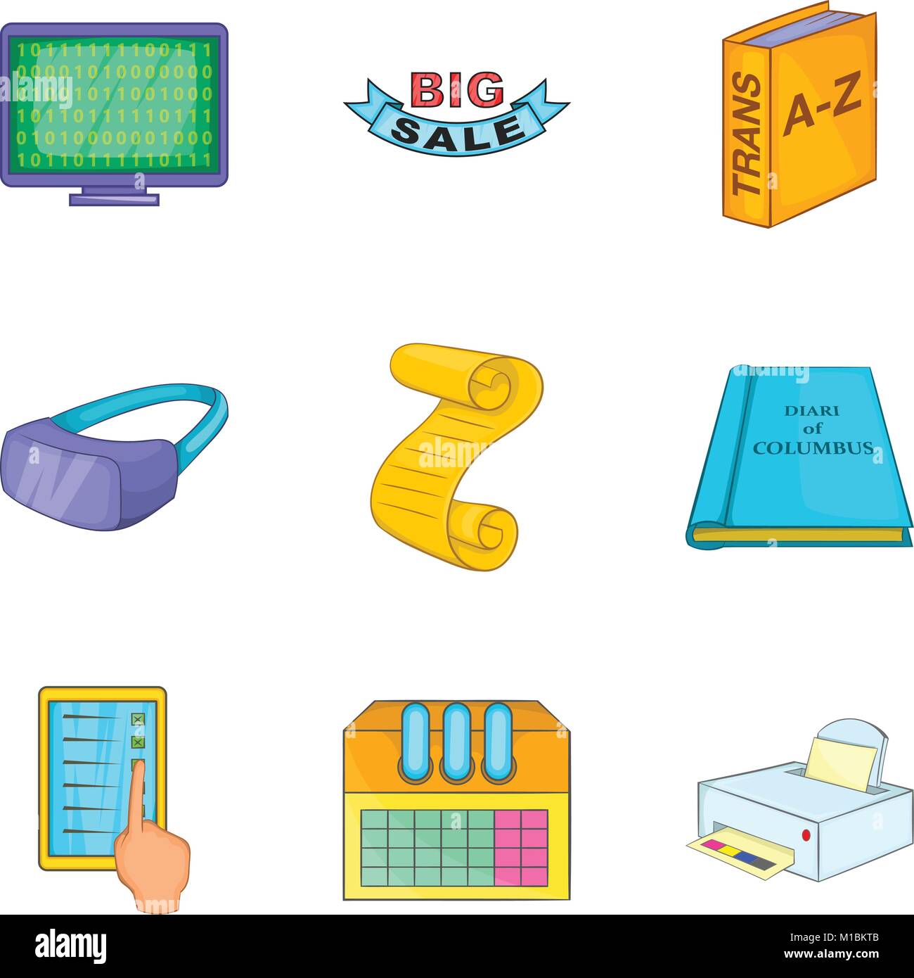 Obtaining information Stock Vector Images - Alamy