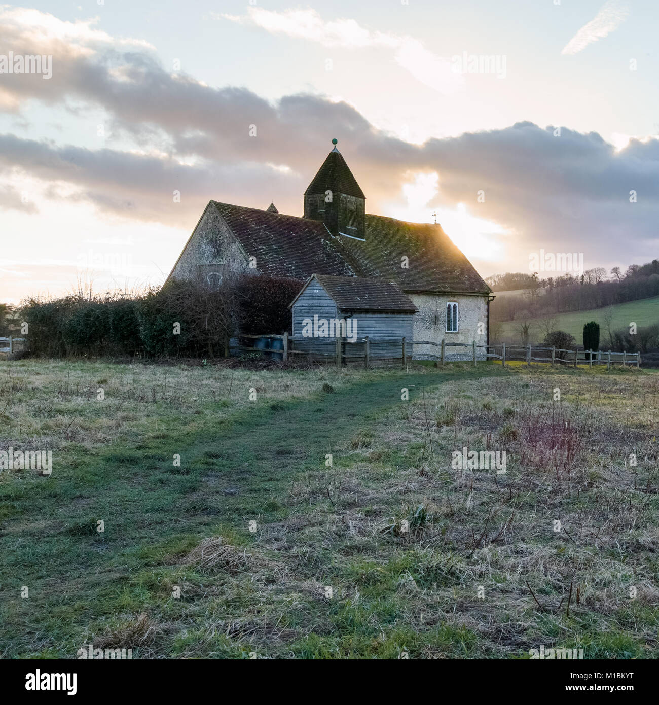 Idsworth valley hi-res stock photography and images - Alamy