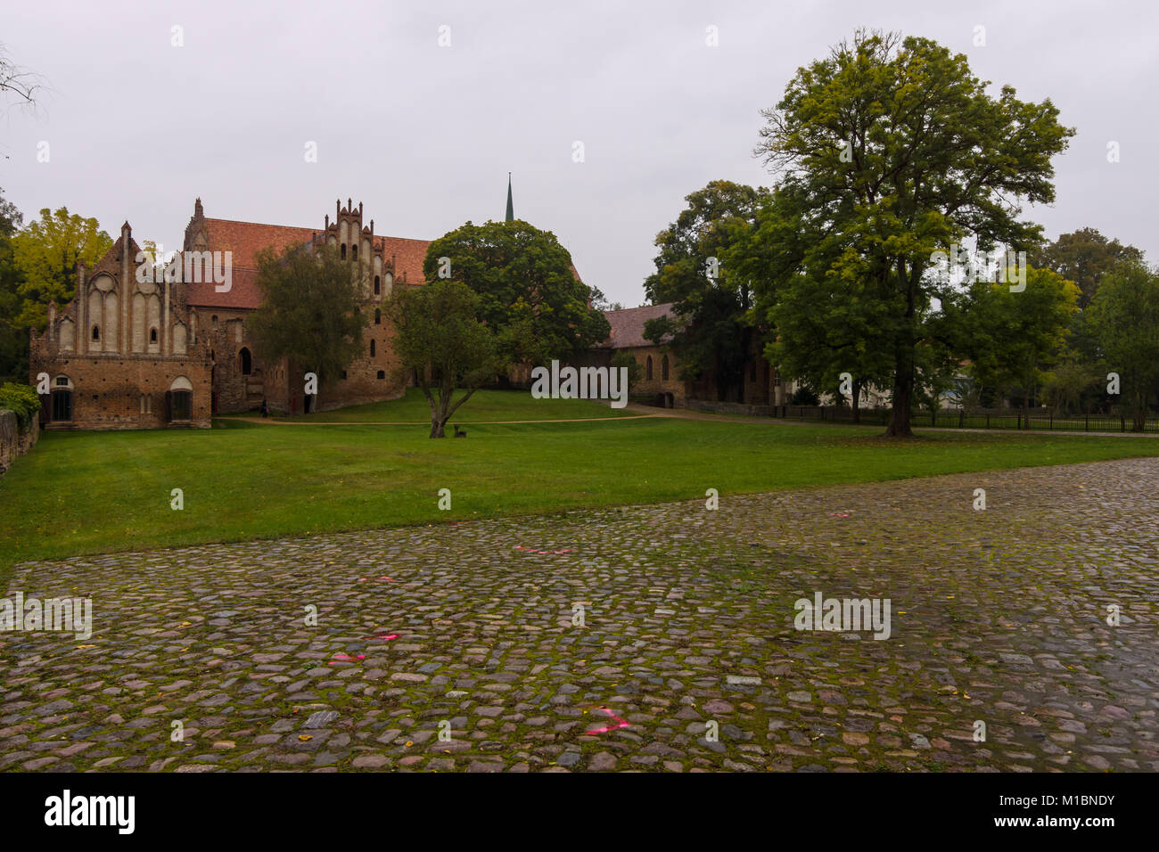 Chorin Abbey is the former Cistercian abbey near the village of Chorin ...