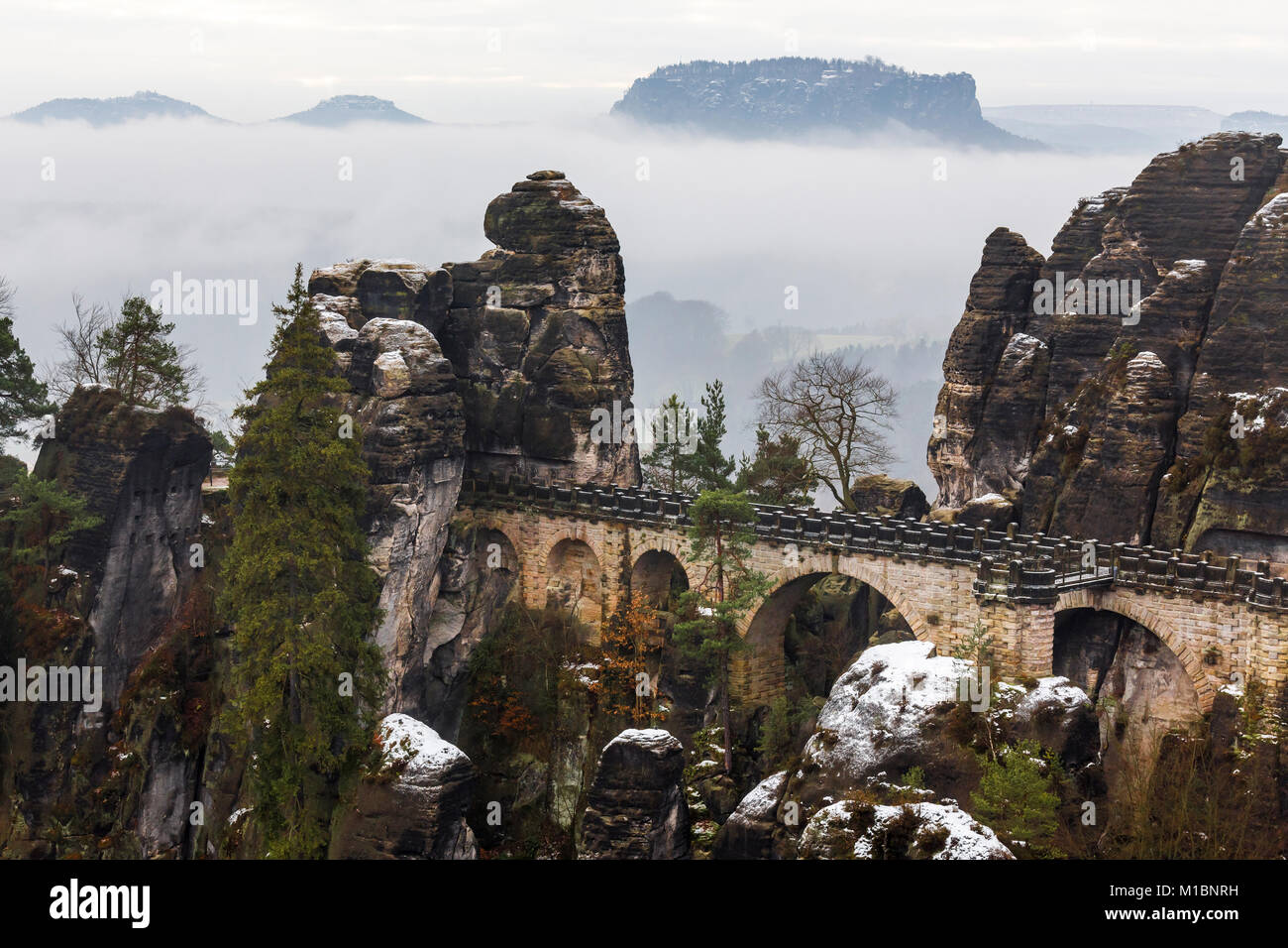 Bastei bridge germany hi-res stock photography and images - Alamy