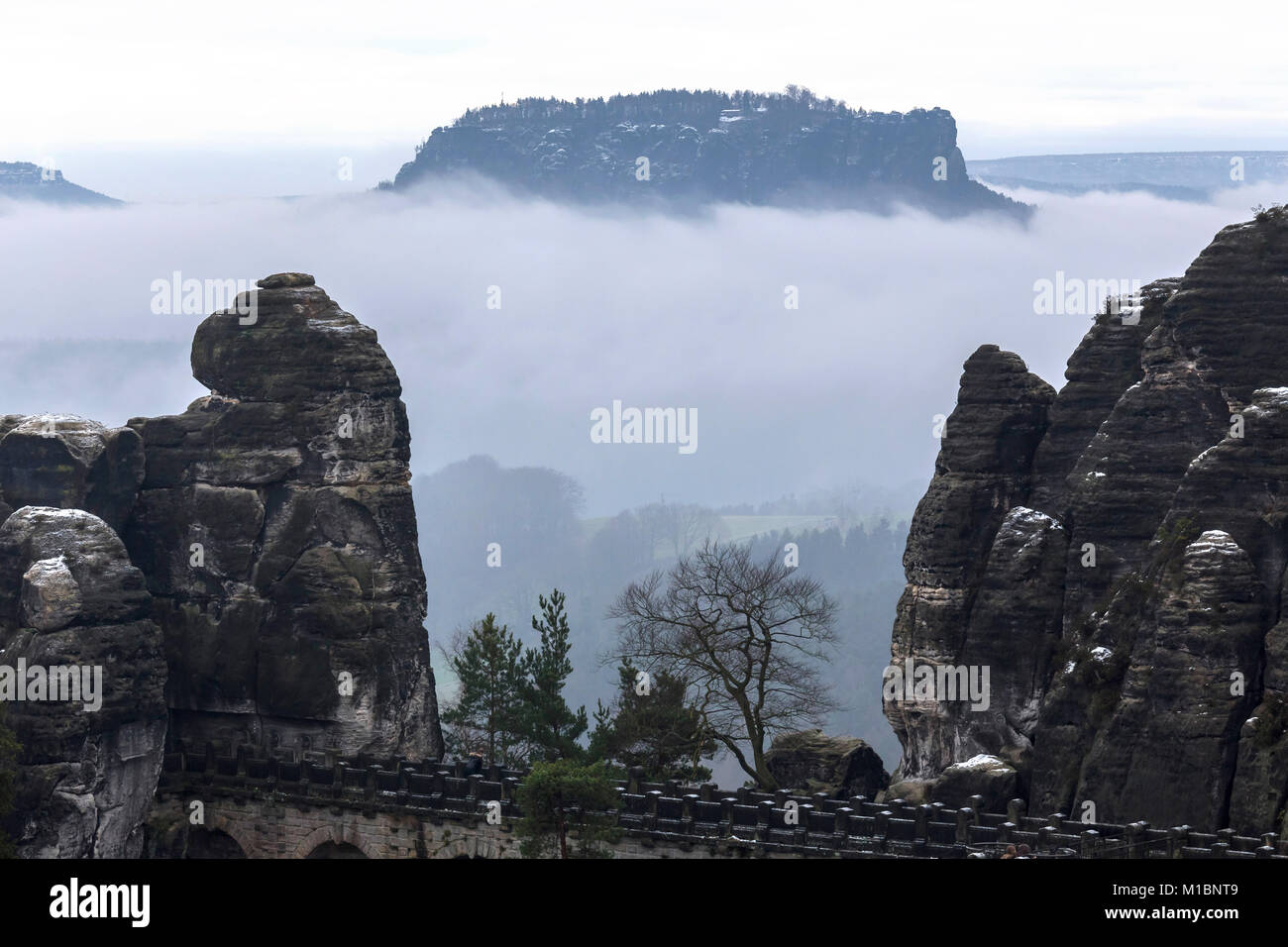 Bastei bridge germany hi-res stock photography and images - Alamy