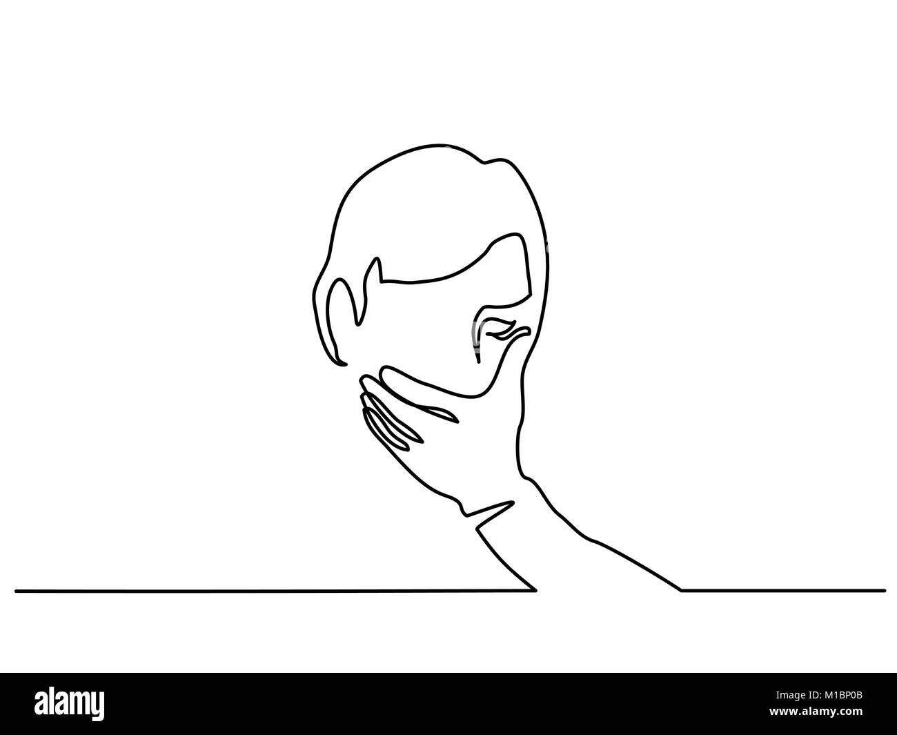 Message man Stock Vector Images - Alamy