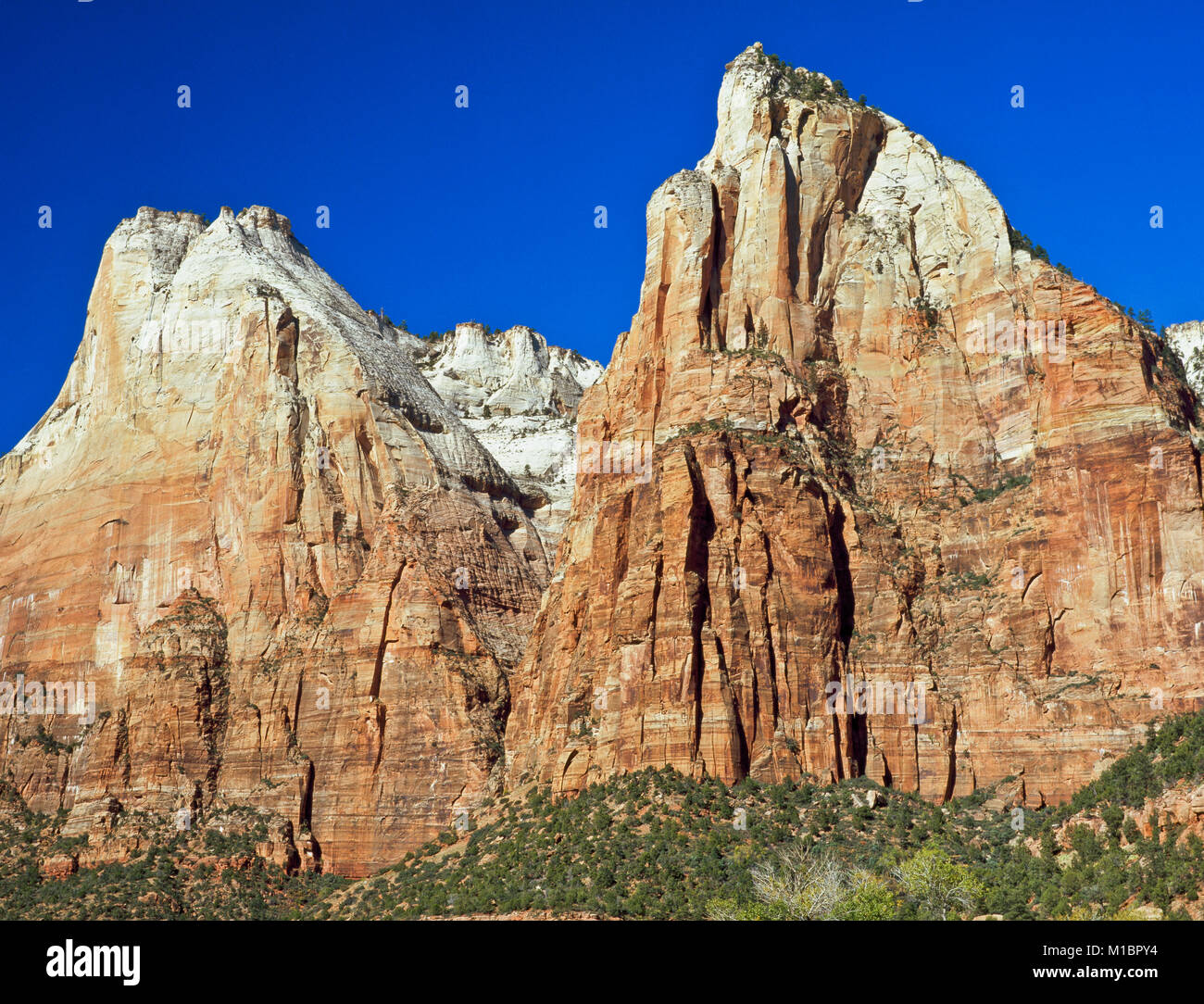 Three massive rock formations in hi-res stock photography and images ...