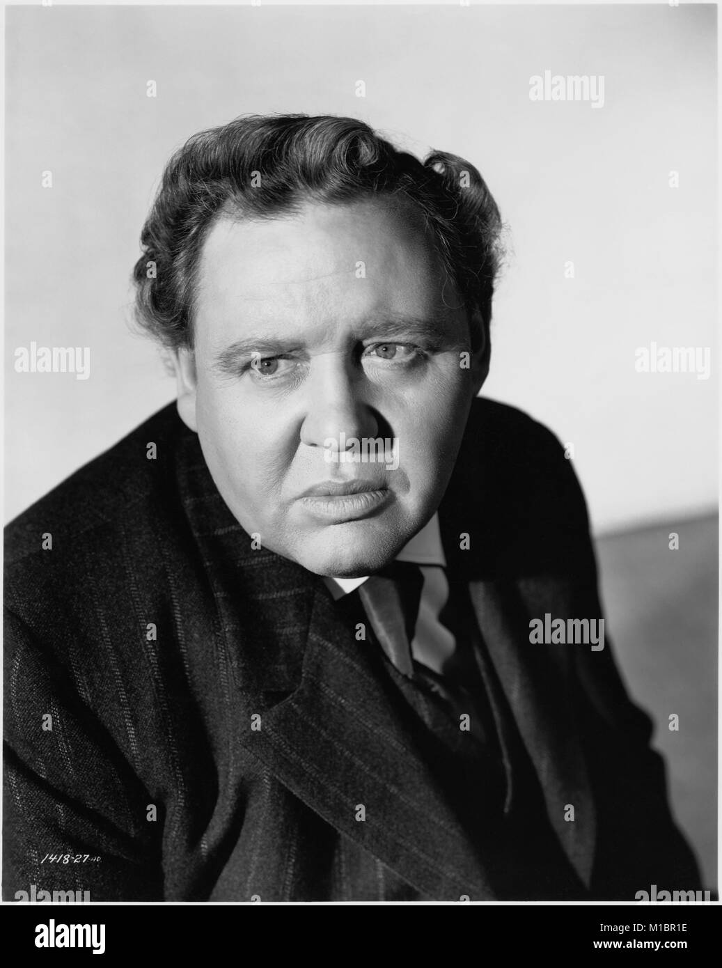 Charles Laughton, Publicity Portrait for the Film, "The Suspect ...