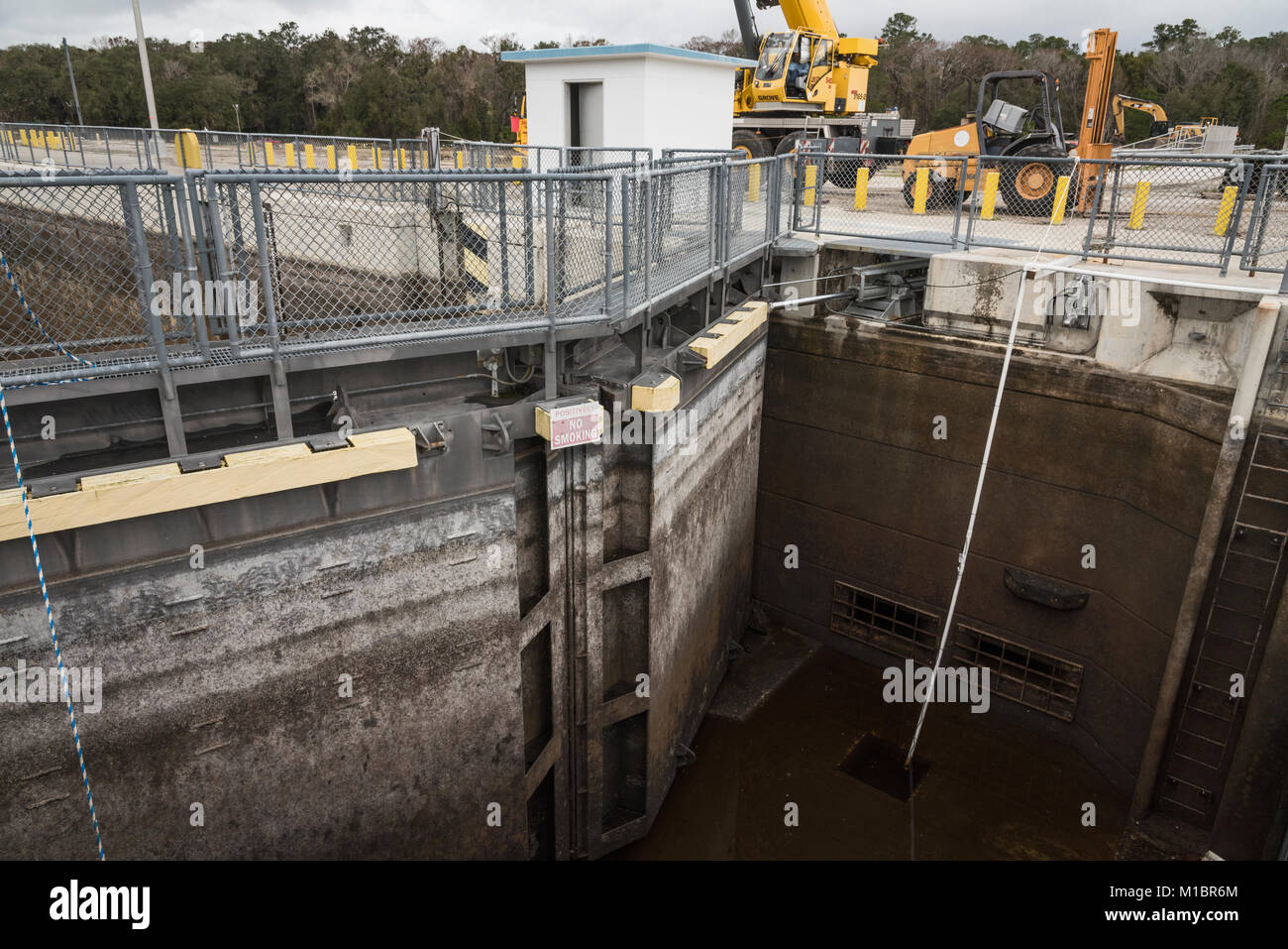 Moss Bluff Lock and Dam in Marion County, Florida USA Stock Photo - Alamy