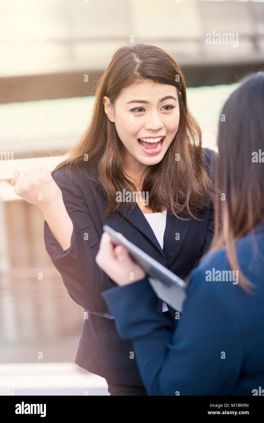 business successful and teamwork for achievement KPI and goal Stock ...