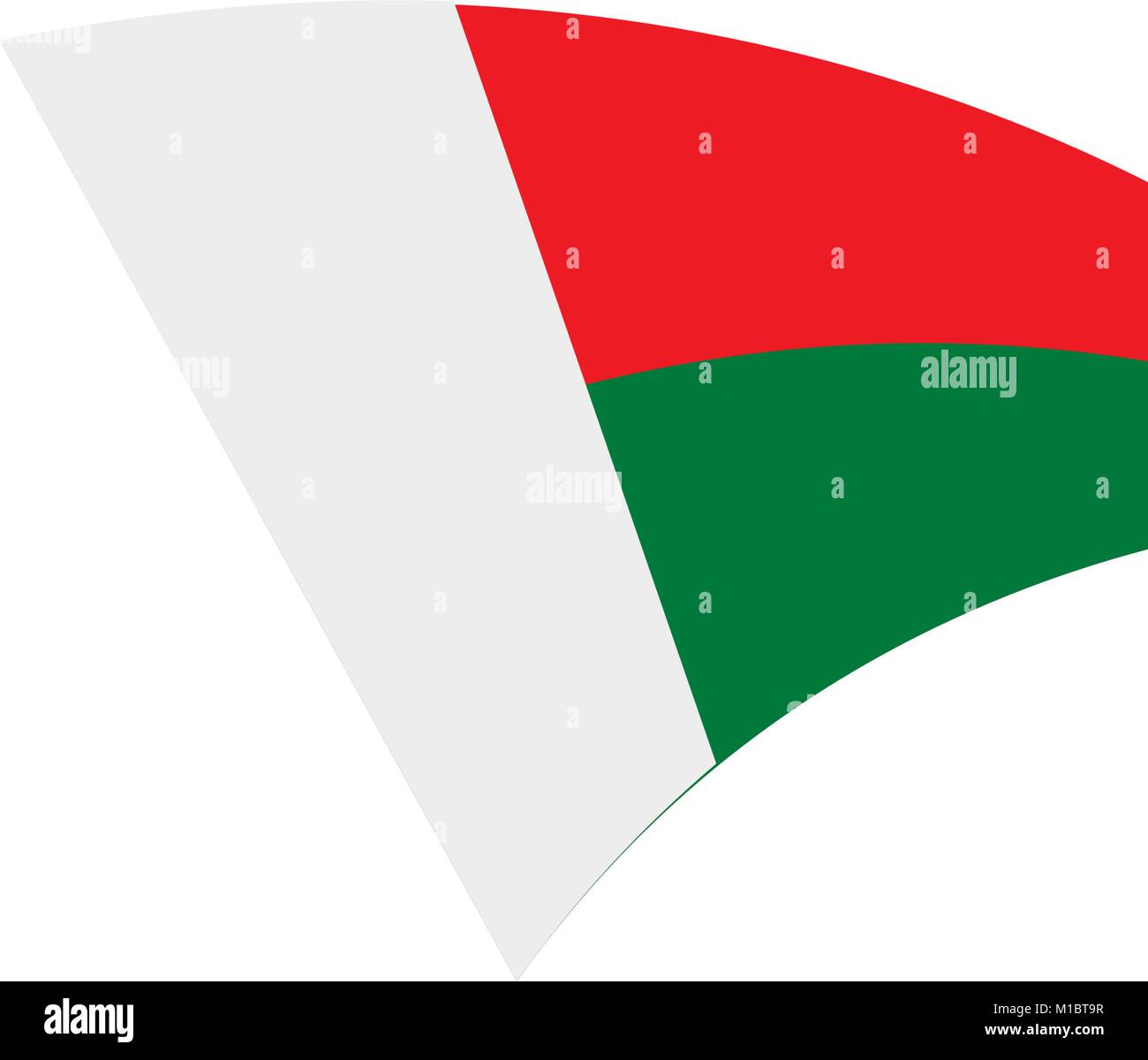 Madagascar flag, vector illustration Stock Vector Image & Art - Alamy