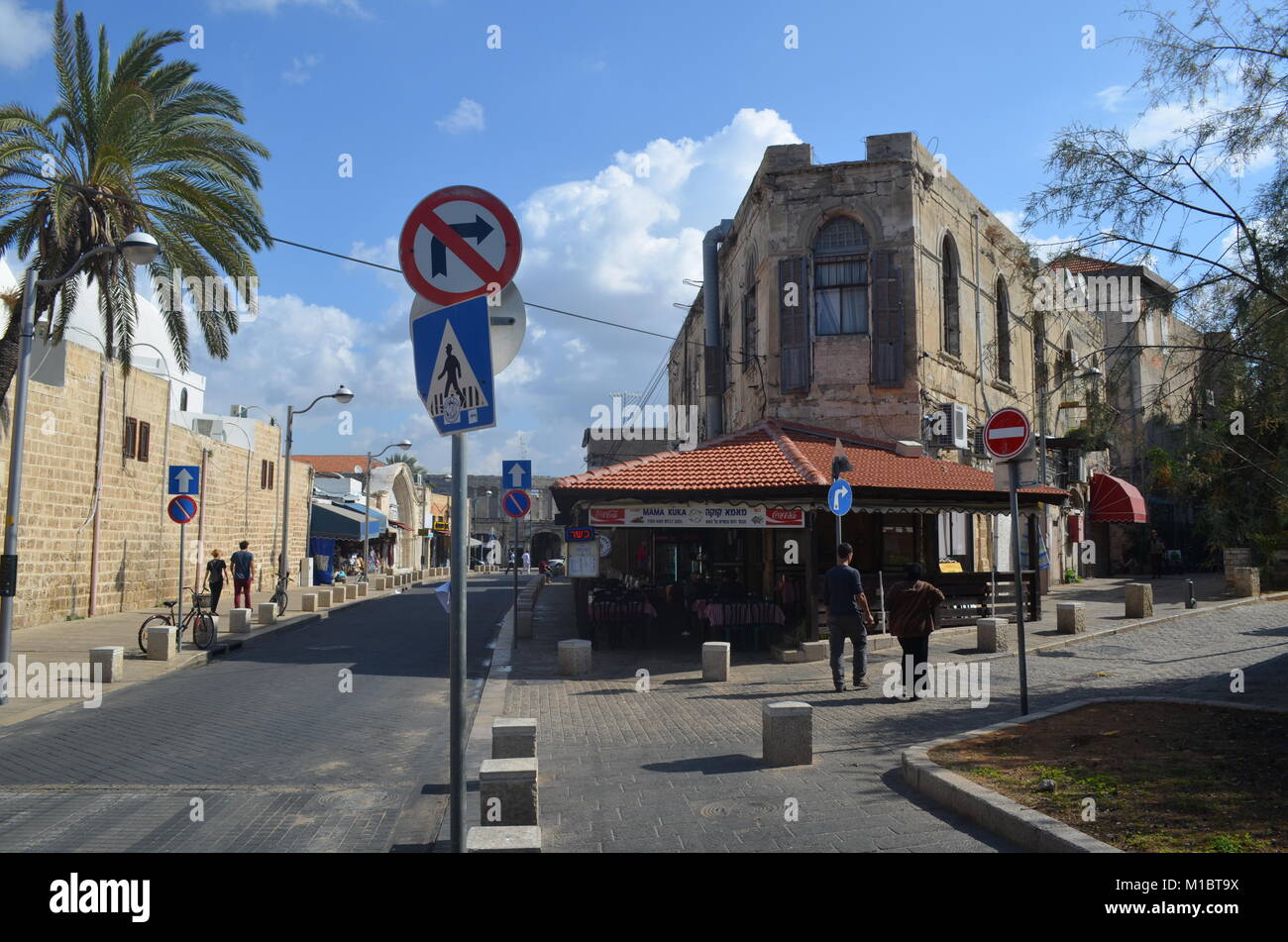 Old town. Tel Aviv - Yaffo, Israel Stock Photo - Alamy