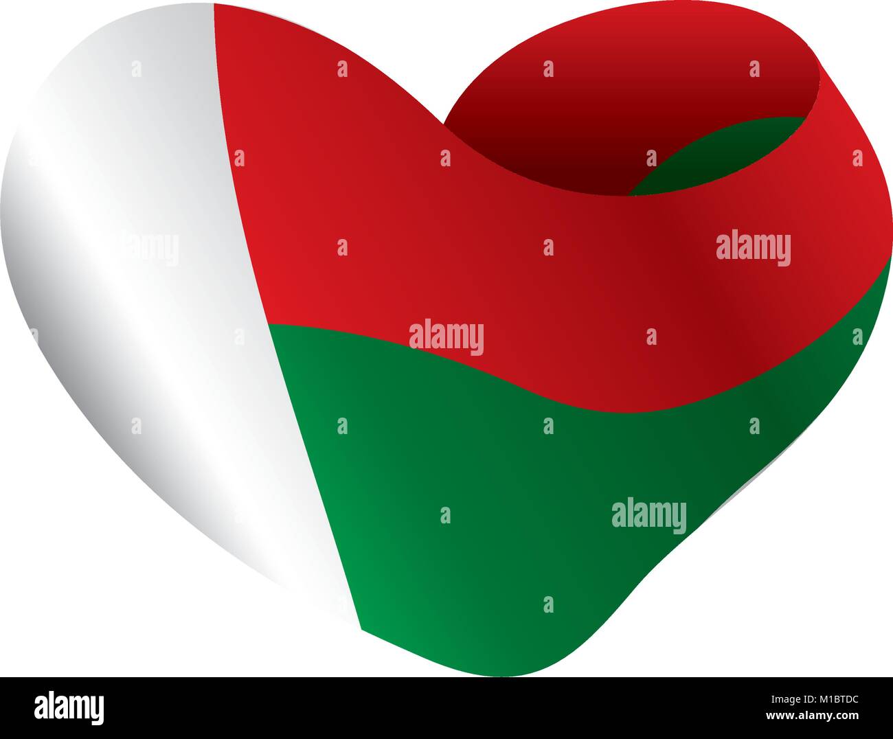 Madagascar flag, vector illustration Stock Vector Image & Art - Alamy