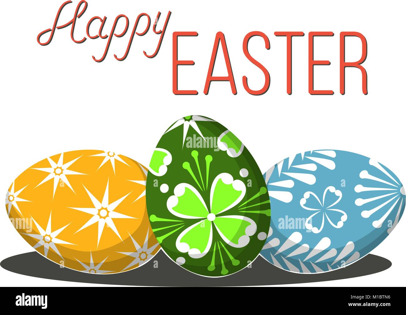 Happy easter poster hi-res stock photography and images - Alamy