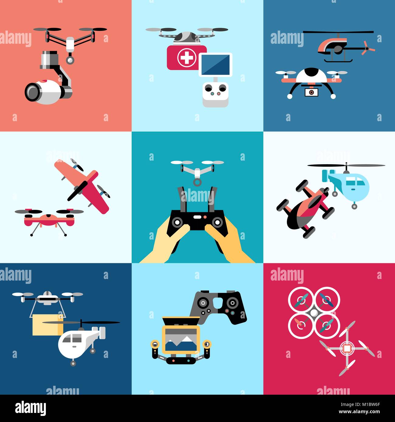 Unmanned flying objects hi-res stock photography and images - Alamy