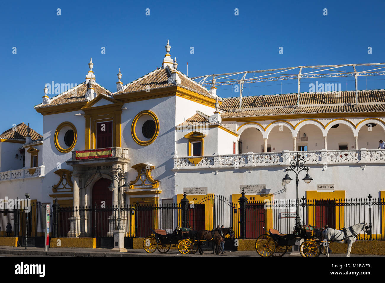 Seville bullring hi-res stock photography and images - Alamy