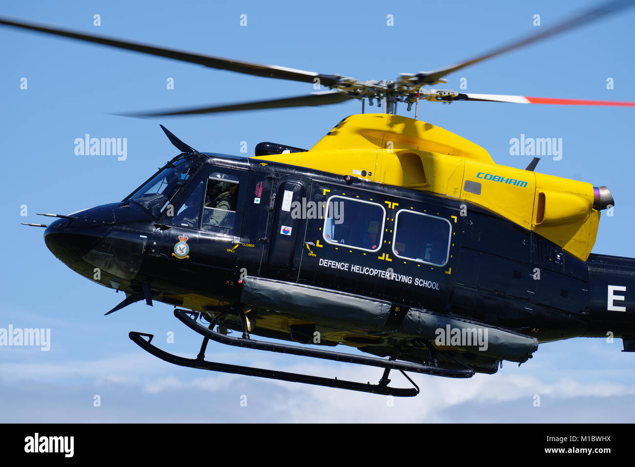 Bell Griffin HT1 Helicopter, The Range, Holyhead, Anglesey, North Wales ...