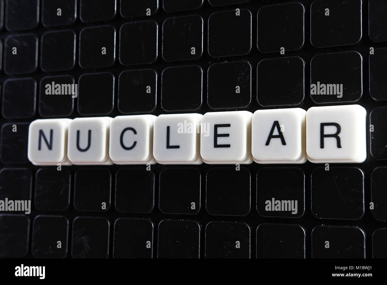 Nuclear control text word title caption label cover backdrop background ...