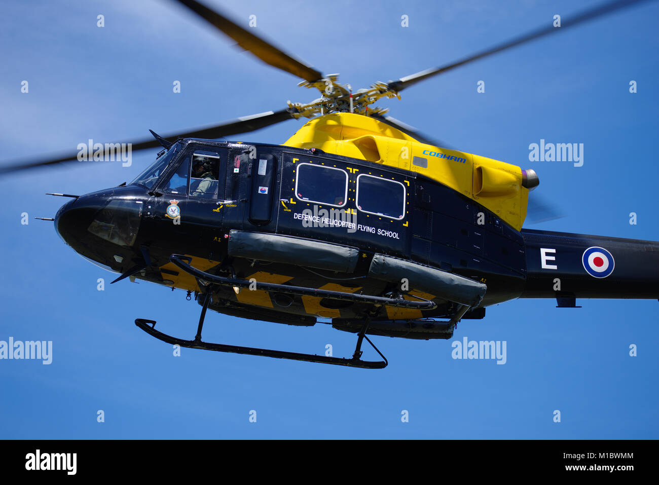 Bell Griffin HT1 Helicopter, The Range, Holyhead, Anglesey, North Wales ...
