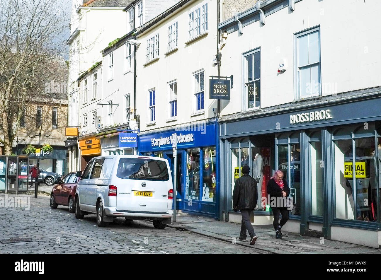 Truro king street hi-res stock photography and images - Alamy