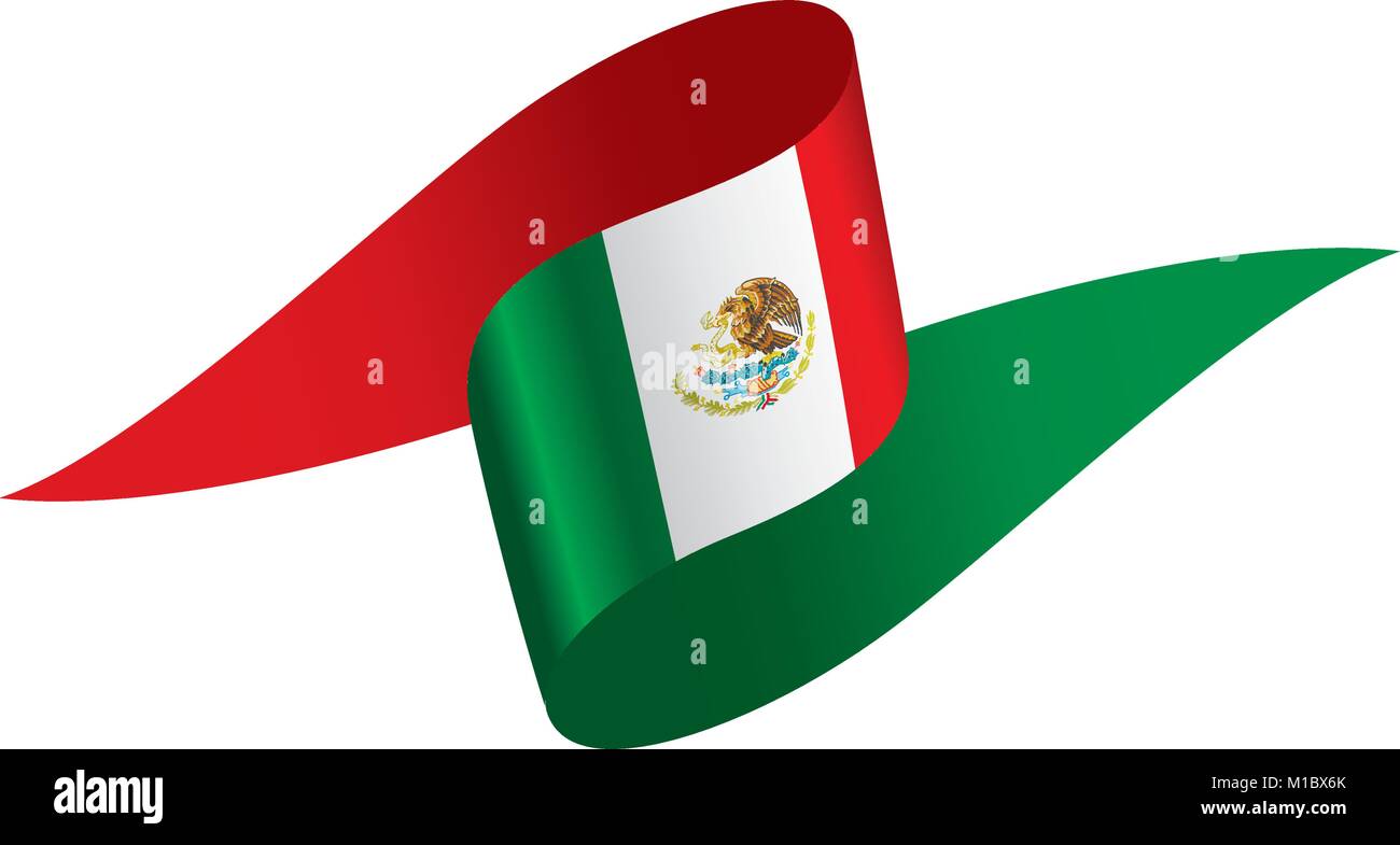 Mexican flag, vector illustration Stock Vector Image & Art - Alamy