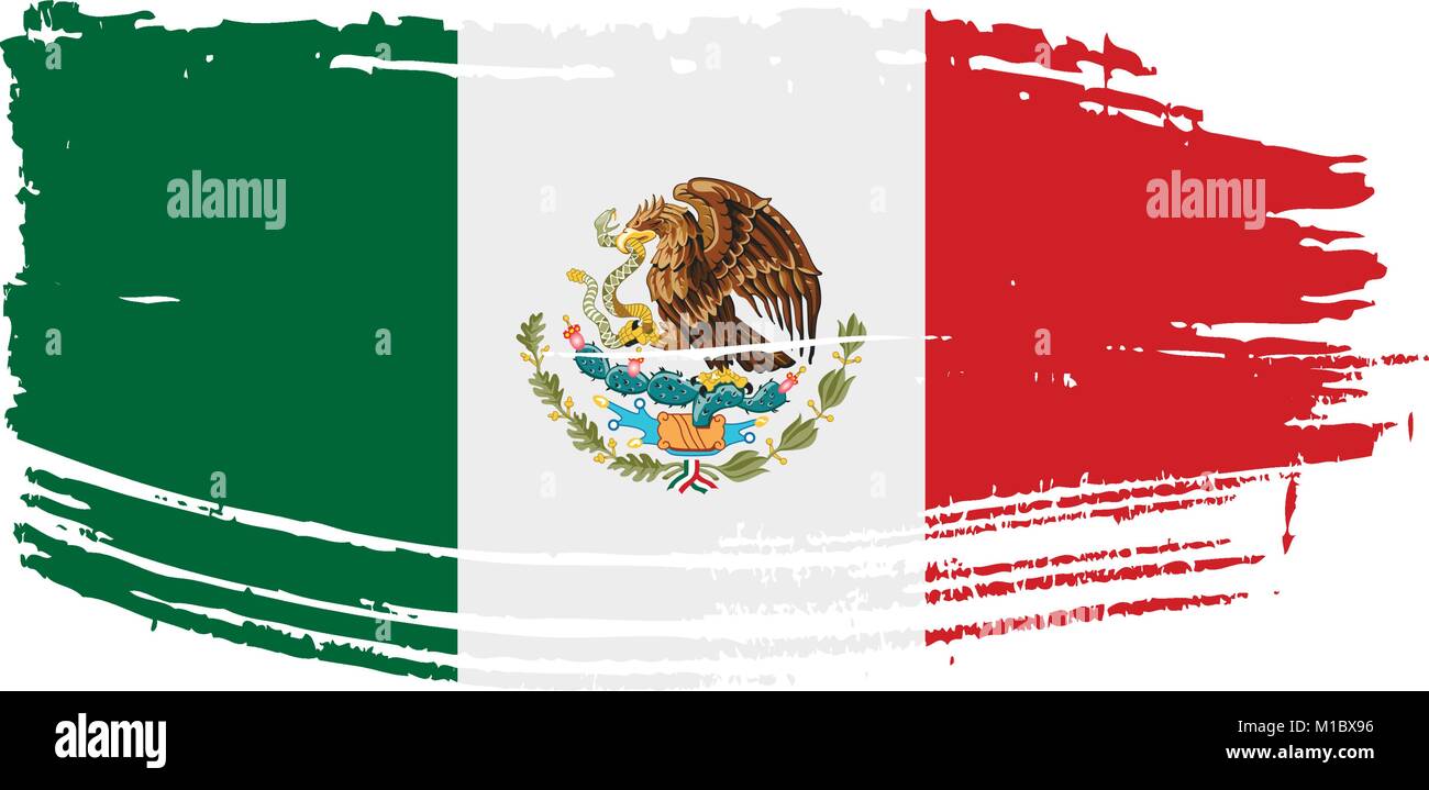Mexican flag, vector illustration Stock Vector Image & Art - Alamy