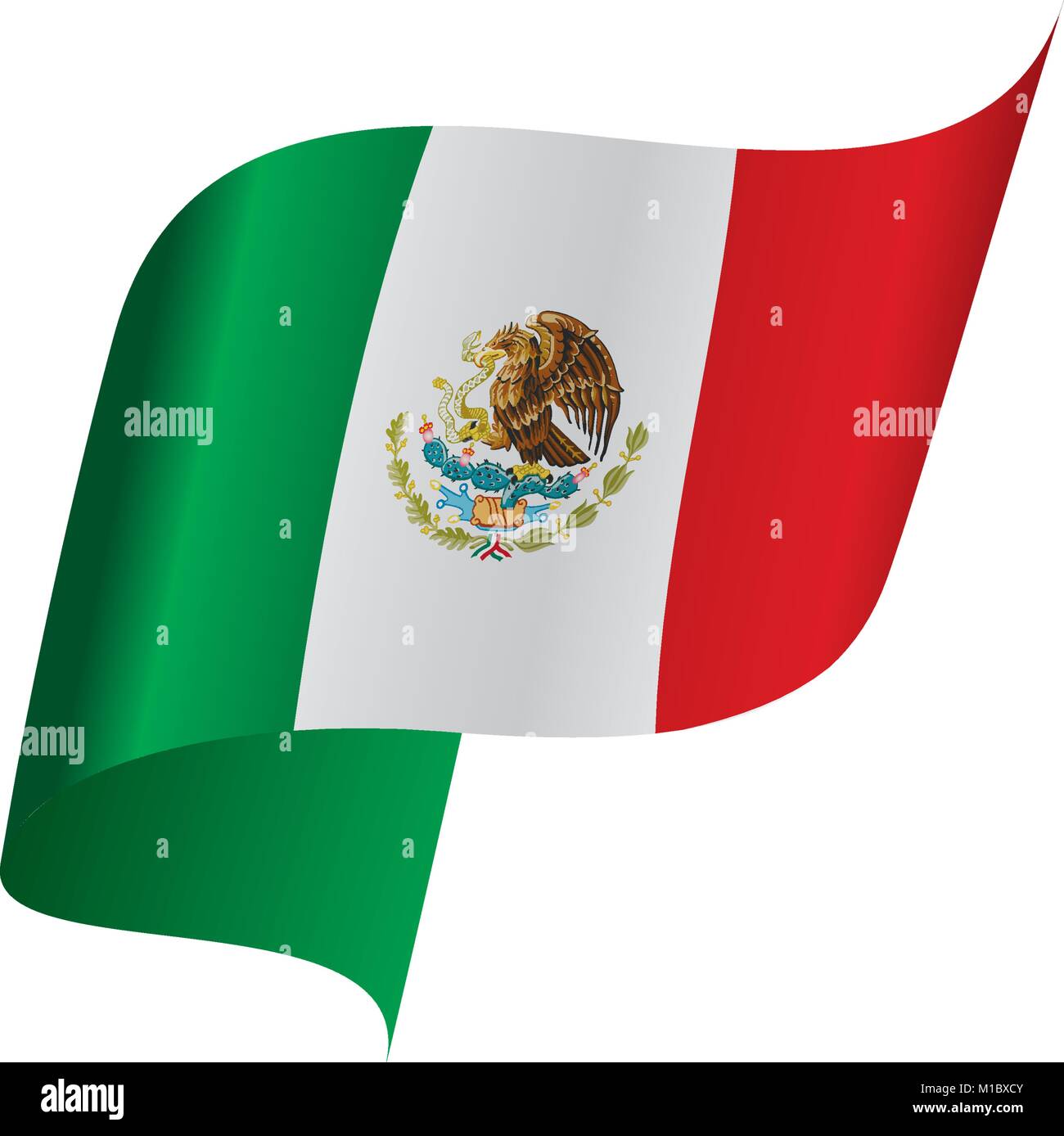 Mexican flag, vector illustration Stock Vector Image & Art - Alamy
