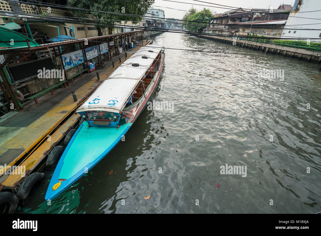 Bangkok canal boat hi-res stock photography and images - Alamy