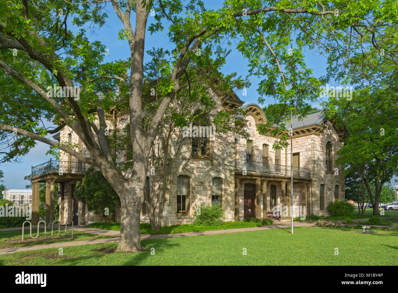 Texas, Hill Country, Fredericksburg, Pioneer Memorial Library, Old ...