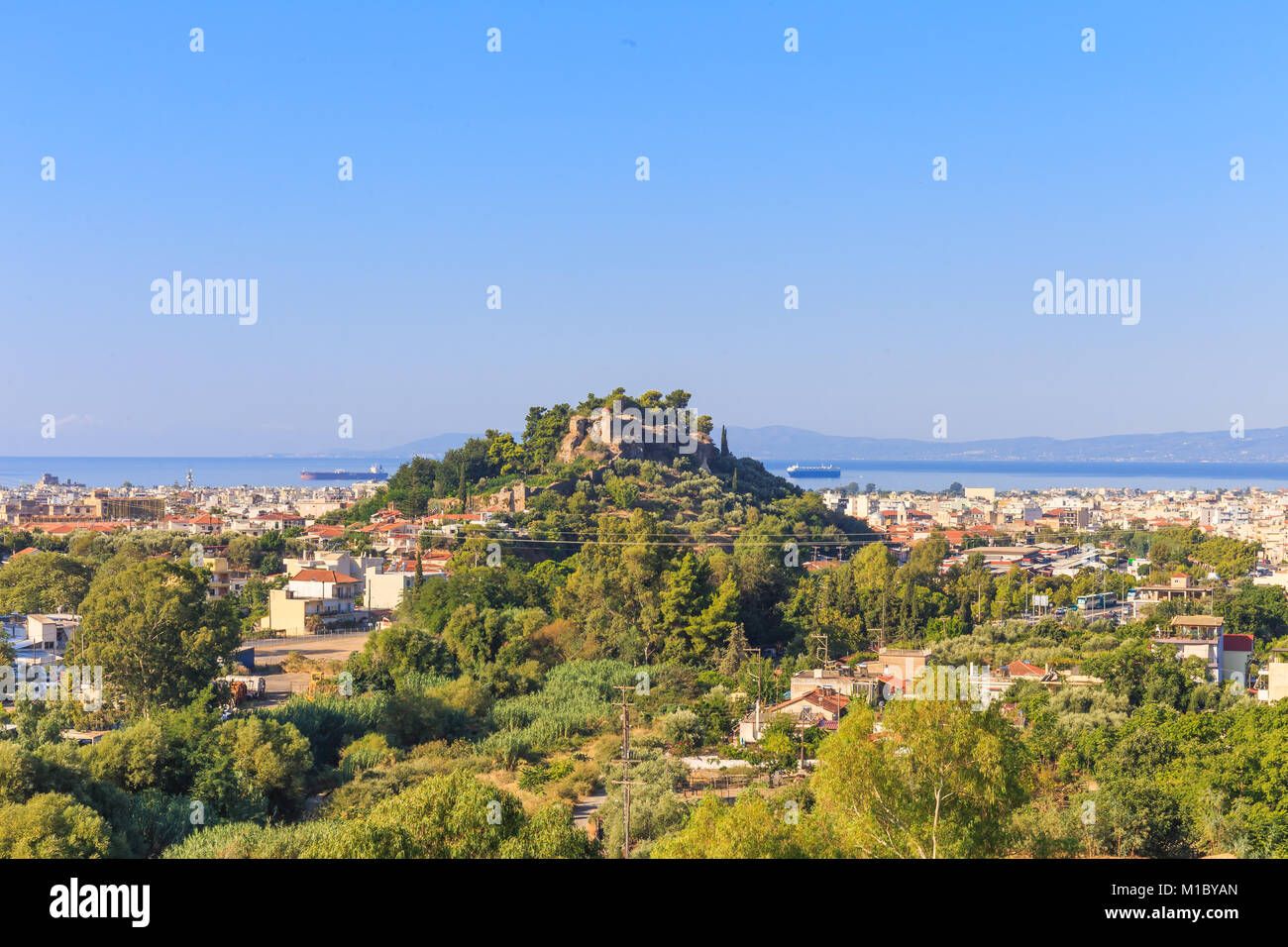 Ancient fortress of Kalamata Stock Photo - Alamy