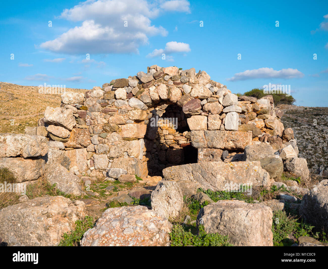 Necromancy of Poseidon in Cape Matapan or Tainaron in Mani, Peloponnese ...