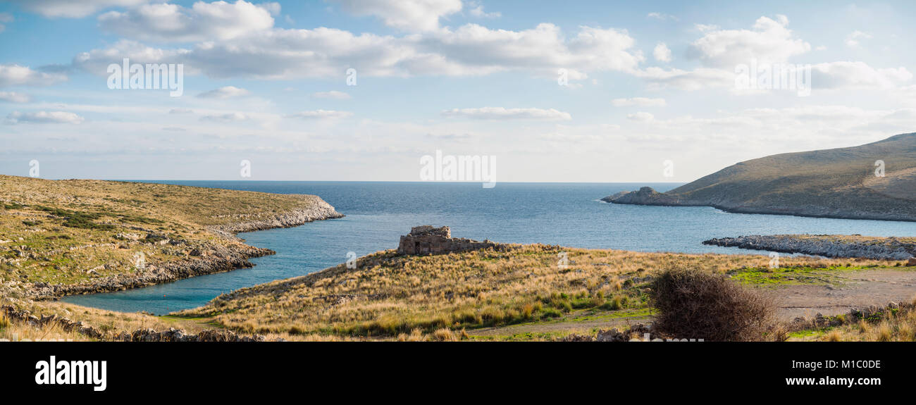 Cape Matapan or Tainaron in Mani, Lakonia, Peloponnese, Greece Stock ...