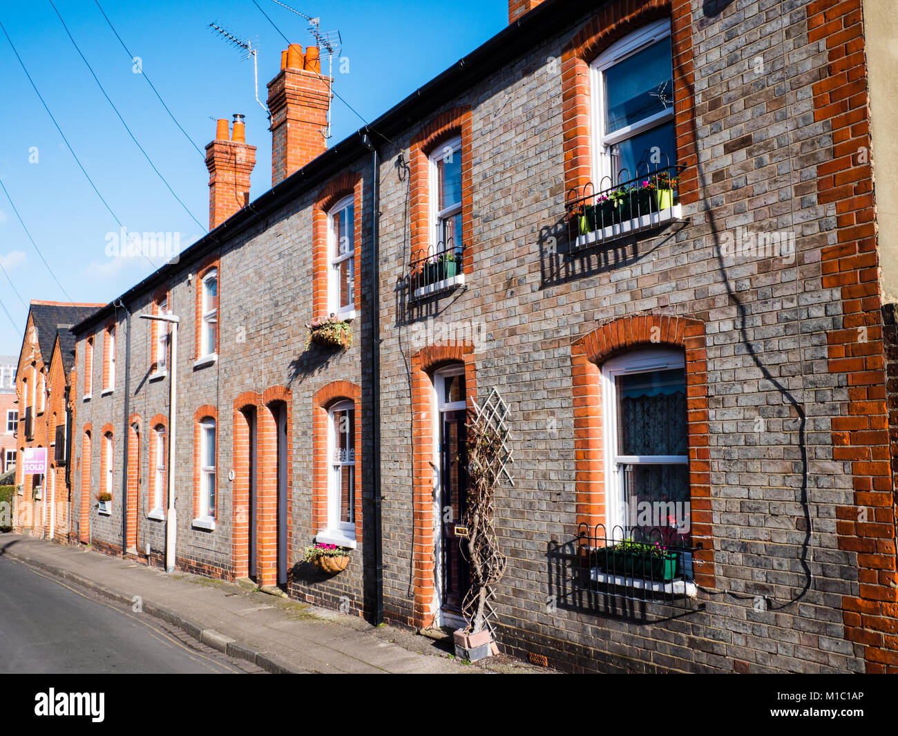 Eldon Square Conservation Area, Reading, Berkshire, England Stock Photo ...