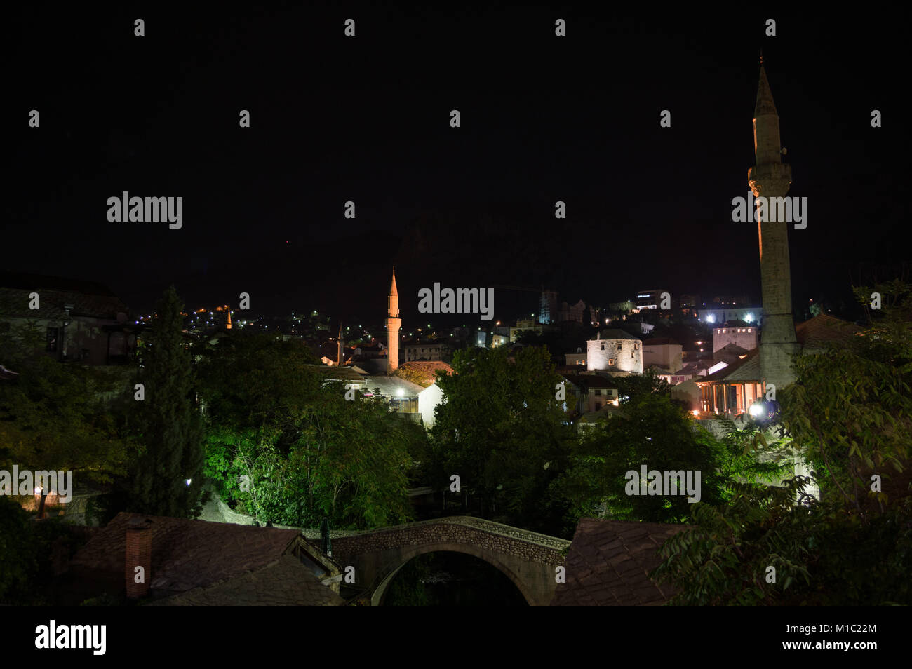 Mostar Night High Resolution Stock Photography and Images - Alamy